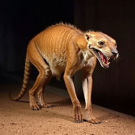 Tigre De Tasmania Extrao By Benja1121w On Deviantart