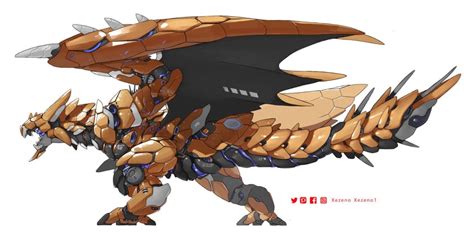 Gold Rathian Monster Hunter Drawn By Xezeno Danbooru