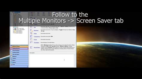 How To Set Custom Image Slideshow Screen Saver To Each Monitor On Multiple Monitors YouTube