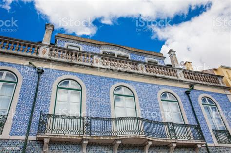 Traditional Architecture Of The Facades Covered With Ceramic Tiles