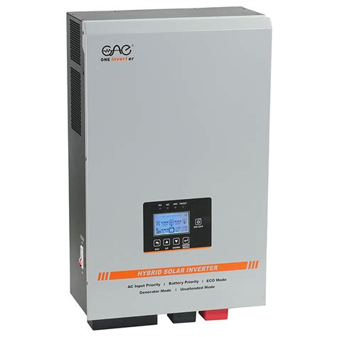 Hybrid Inverter 5kw 48V Off Grid Solar Invert Pure Sine Wave MPPT Charge Controller Invert