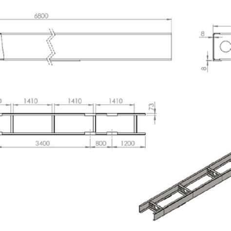 Dimensions Of The Analyzed Chassis 1 Download Scientific Diagram