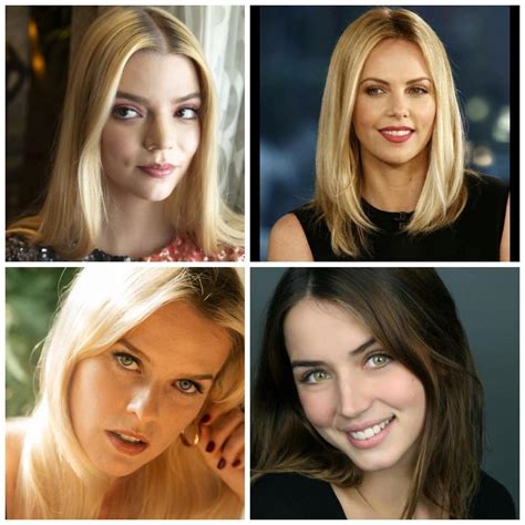 Anya Taylor Joy Vs Charlize Theron Vs Alice Eve Vs Ana De Armas R