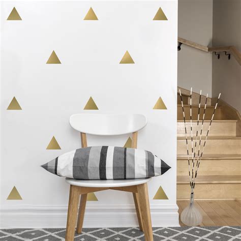 36 Large Triangle Vinyl Wall Decals Triangle Wall Stickers