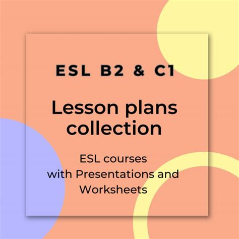 Esl Lesson Plans For Upper Intermediate And Advanced Levels B2 And C1 Bundle