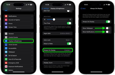 IPhone Pro How To Customize The Always On Display MacRumors