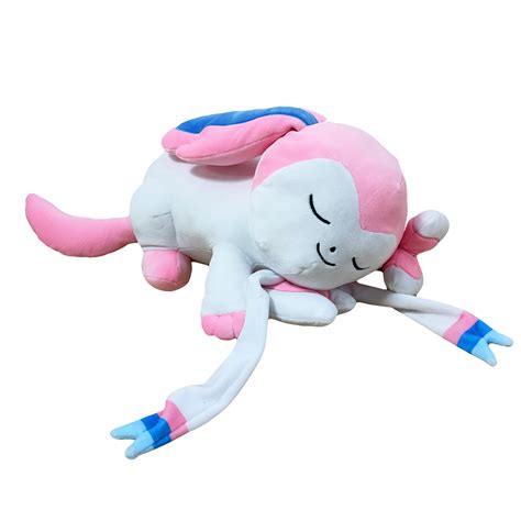 Sleeping Sylveon From Pokemon Plush Toy Plushzania
