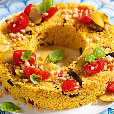 Ricetta Anello Di Cuscus E Caponata La Cucina Italiana