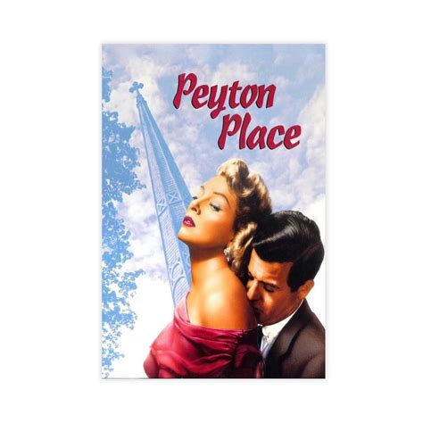 Peyton Place Movie Poster 4 Canvas Poster Bedroom Decor Landscape
