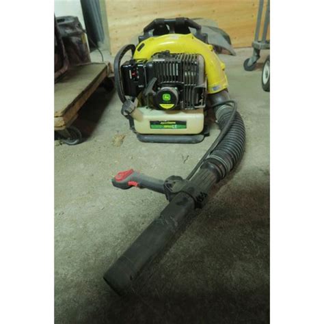 John Deere Backpack Leag Blower Schmalz Auctions