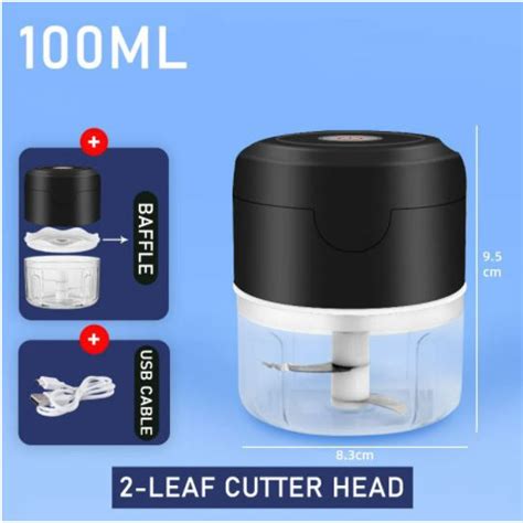 Mini Food Chopper Processor And Grinder 100ml 250ml Electric Mini