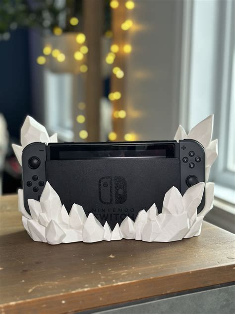 Nintendo Switch Crystal Dock By Holoprops Printables Store