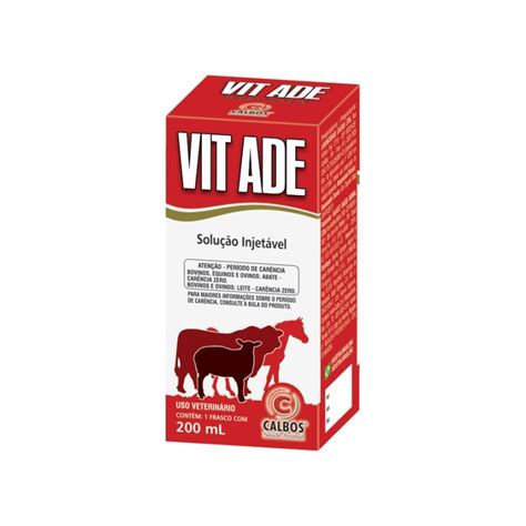 Vit Ade Inj 200 Ml Agroline Produtos Agropecuários
