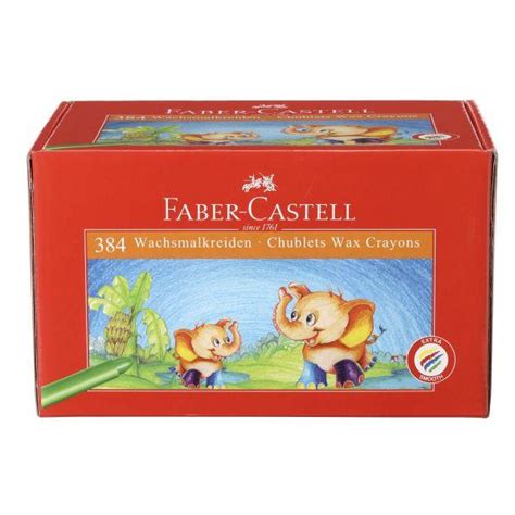 Faber Castell Chublets Crayons Class Pack Of 384 12 Assorted Colo Schoolbooksie