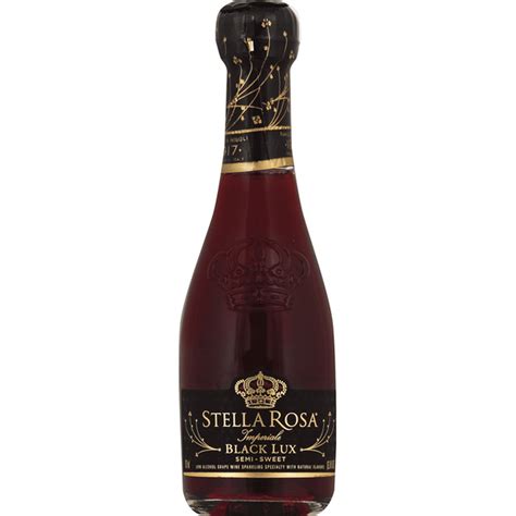 Stella Rosa Black Lux Semi Sweet 187 Ml Delivery Or Pickup Near Me