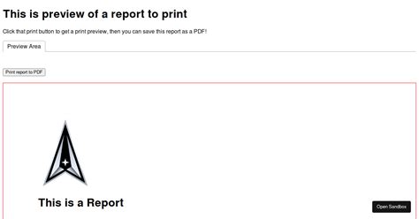 Pdf Report React To Print Codesandbox Pdf Report React To Print Codesandbox