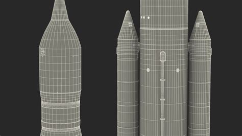 Space Launch System 3d Model 69 Max 3ds Blend C4d Fbx Ma Lxo