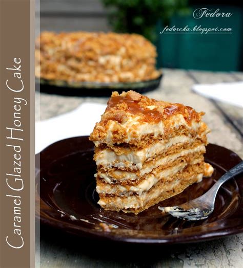 Карамелено медена торта Медовик Френска селска с карамел Десерты Рецепты тортов Сладкие