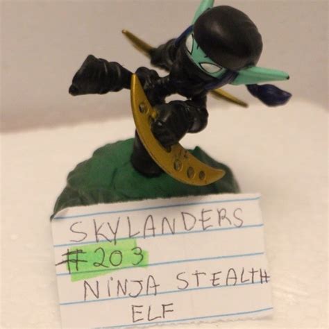 Skylanders 203 Ninja Stealth Elf Shopee Brasil