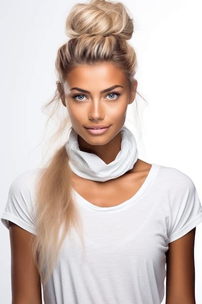 Premium Photo Attractive Beautiful Gorgeous Scandinavian Skinny