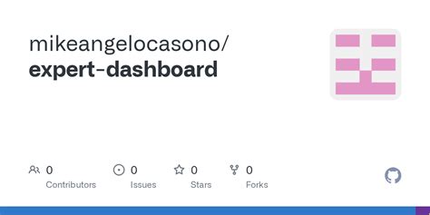 Github Mikeangelocasonoexpert Dashboard
