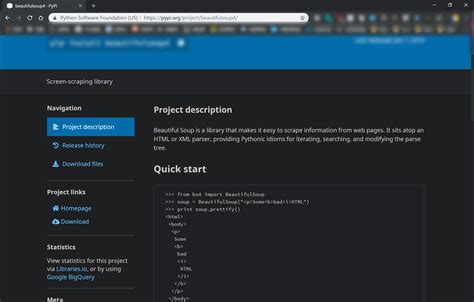 Doesn T Work On Https Pypi Org Issue Darkreader Darkreader Github
