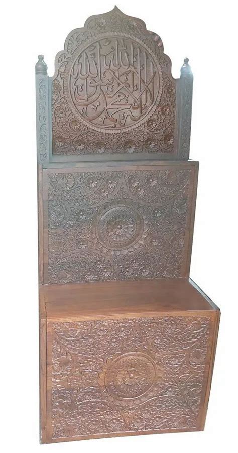 Mimbar Size 4 Feet Design Carving At ₹ 49999 In Thane Id 26103470133