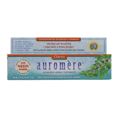 Experience Ayurveda With Auromere Herbal Toothpaste