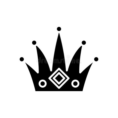 Authority Black Icon Concept Authority Flat Vector Symbol Sign Illustration Stock Vector