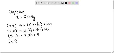 ⏩solvedfind The Minimum And Maximum Values Of The Objective Numerade