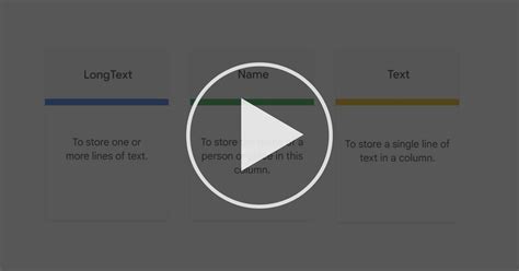 AppSheet Data Types Module Understanding Data Coursera