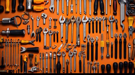 Hardware Tools An Aesthetically Pleasing Background Texture Hardware