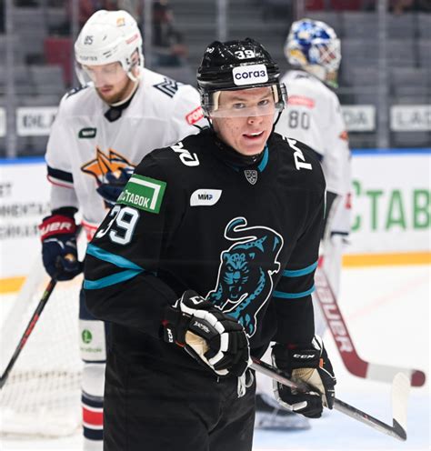 Sochi Khl 2022 23 Russian Hockey Jersey Michkov Dark