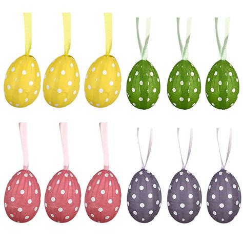 Easter Eggs Decor Set Bright Easter Egg Decorations With Egg Stuffers Ideal For Easter Baskets