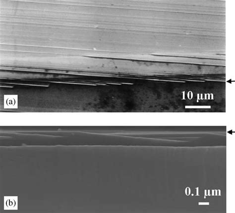 A Cross Sectional View Of Sublimation Grown Epilayer With 1 Mm Lpe