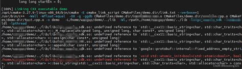 编译报错：undefined reference to `std cxx11 basic string 或者 glibcxx 3 4