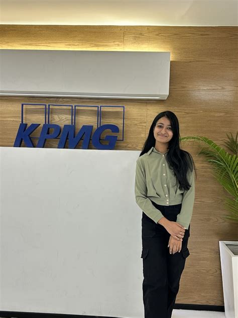 Kpmg Internship Careergrowth Professionaldevelopment Newbeginnings Samriddhi Kejriwal