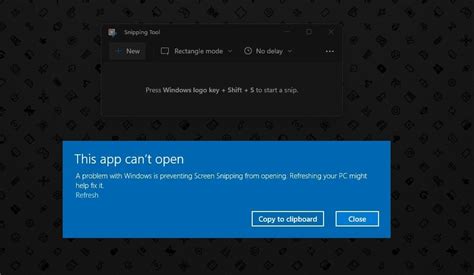 snipping tool not opening havalhouse