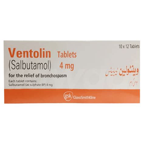 Ventolin 4mg 4mg Tablet View Uses Side Effects Price And Substitutes