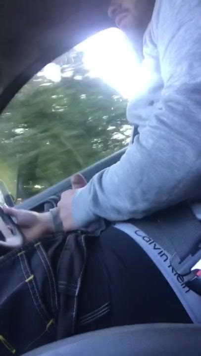 Builder Wanks On His Way To Work