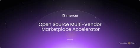 GitHub Mercurjs Mercur JavaScript Open Source Multi Vendor Marketplace Accelerator Build On