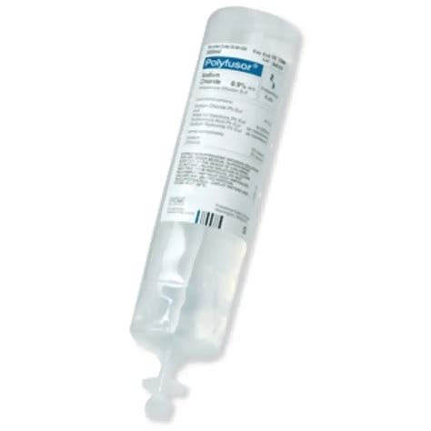 Polyfusor Sodium Chloride 09 Iv Solution 500ml X 1 Midmeds Limited