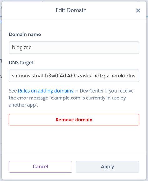Heroku 部署安装 Typecho Zrlab