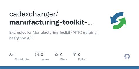Github Cadexchanger Manufacturing Toolkit Python Examples Examples For Manufacturing Toolkit