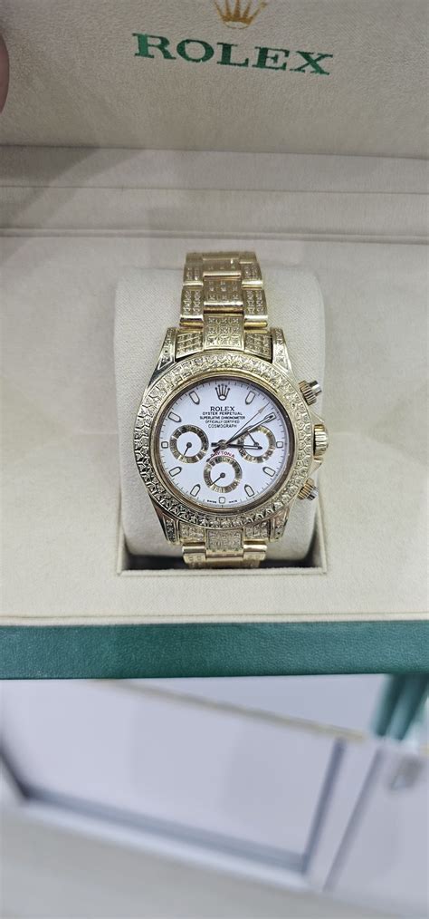Золотые Часы Rolex Daytona с Бриллиантами: 4 700 у.е. - Наручные часы ...
