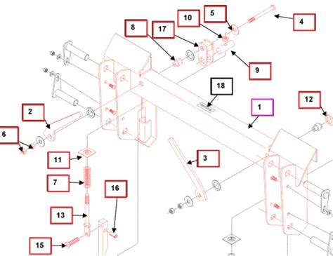 Mahindra Tractor Complete Loader Quick Attach Assembly Kmw13043200
