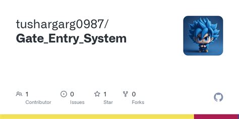 Github Tushargarg0987gateentrysystem