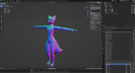 Kitfox Vrchat Avatar By Milofox Jinxxy