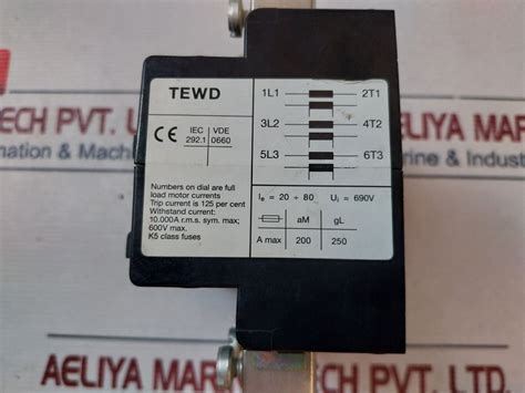 General Electric Tewd Circuit Breaker Aeliya Marine