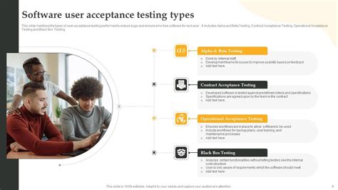 user acceptance testing ppt powerpoint presentation complete deck with